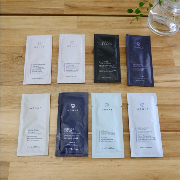 MONAT GLOBAL | Hair | 8 Monat Shampoo Conditioner Samples | Poshmark